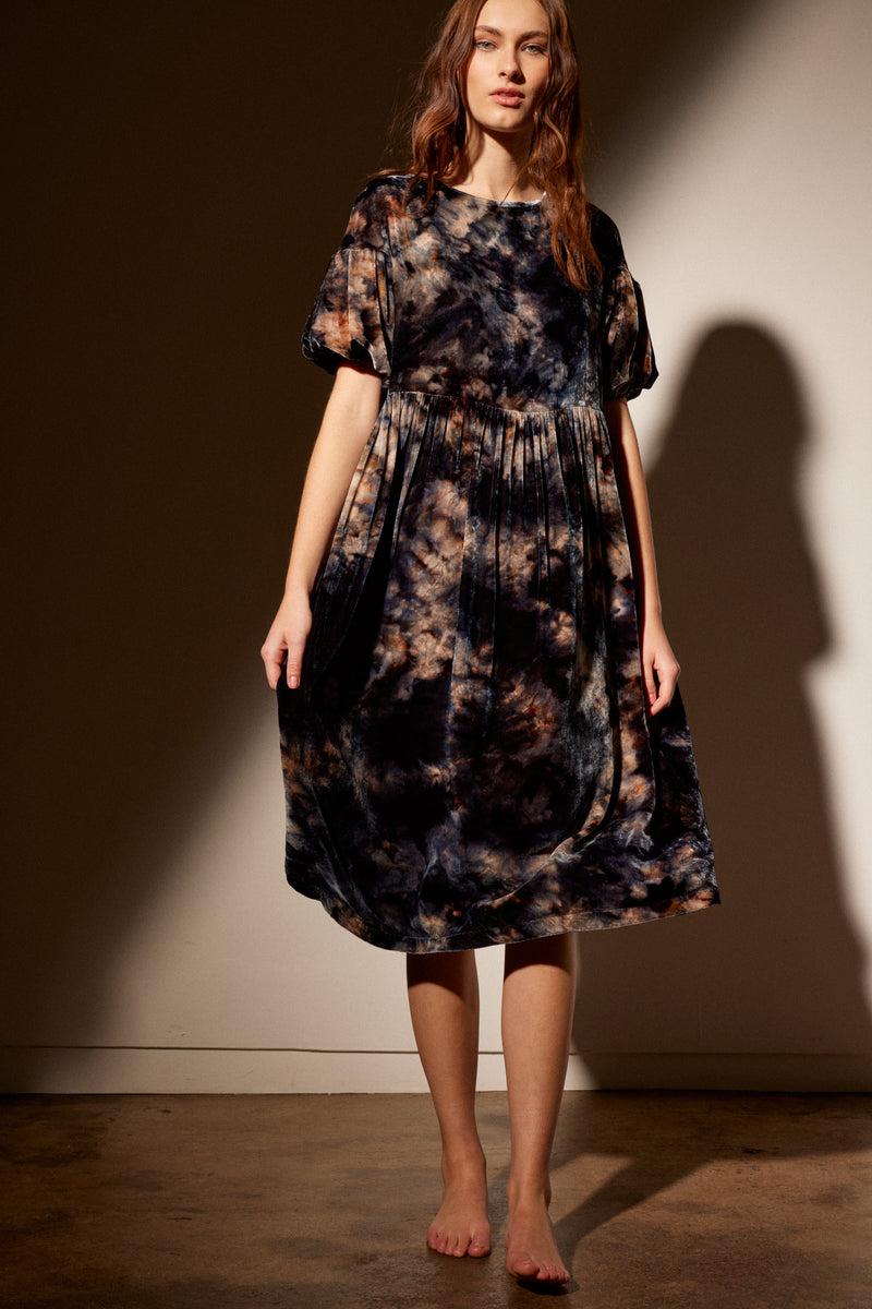 Sidney Dress in Velvet – riverside tool & dye
