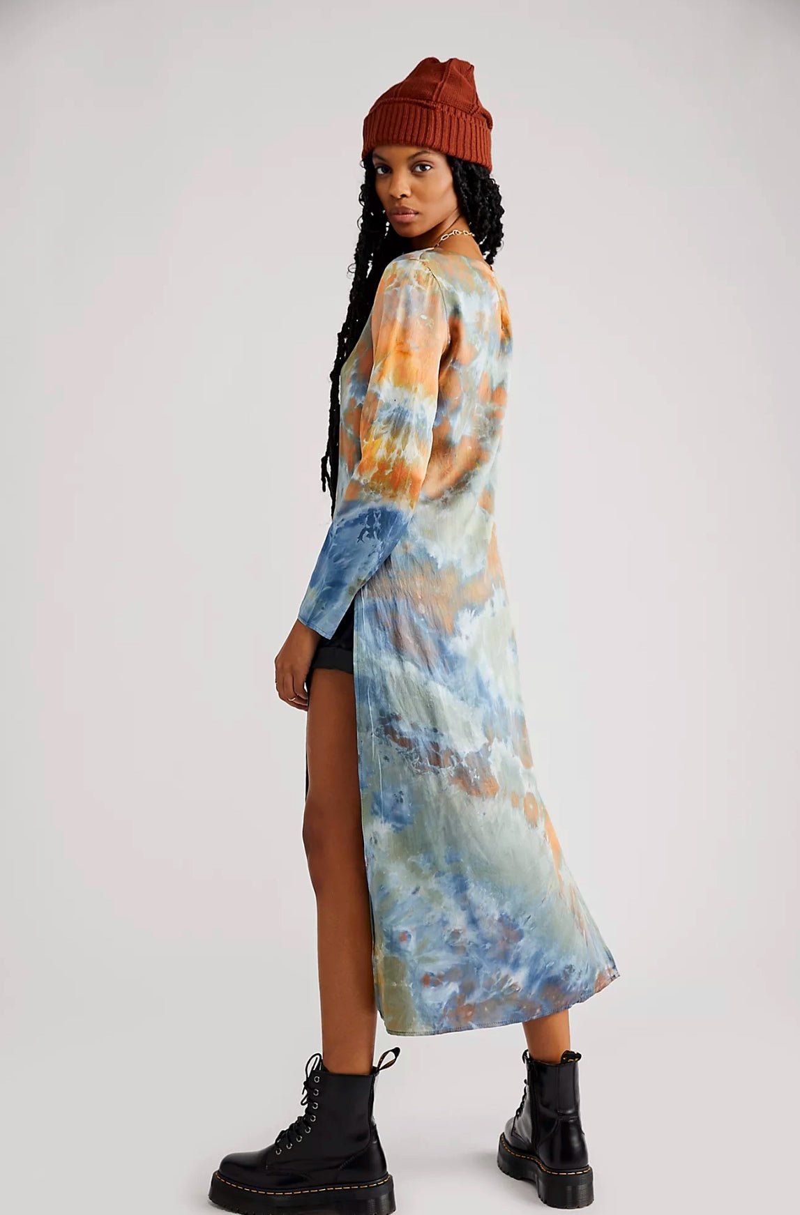Sway Silk Maxi Top – riverside tool & dye